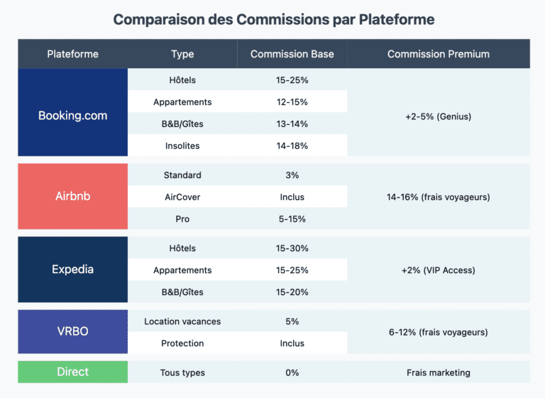 Commission Booking.com : le guide complet pour les propriétaires